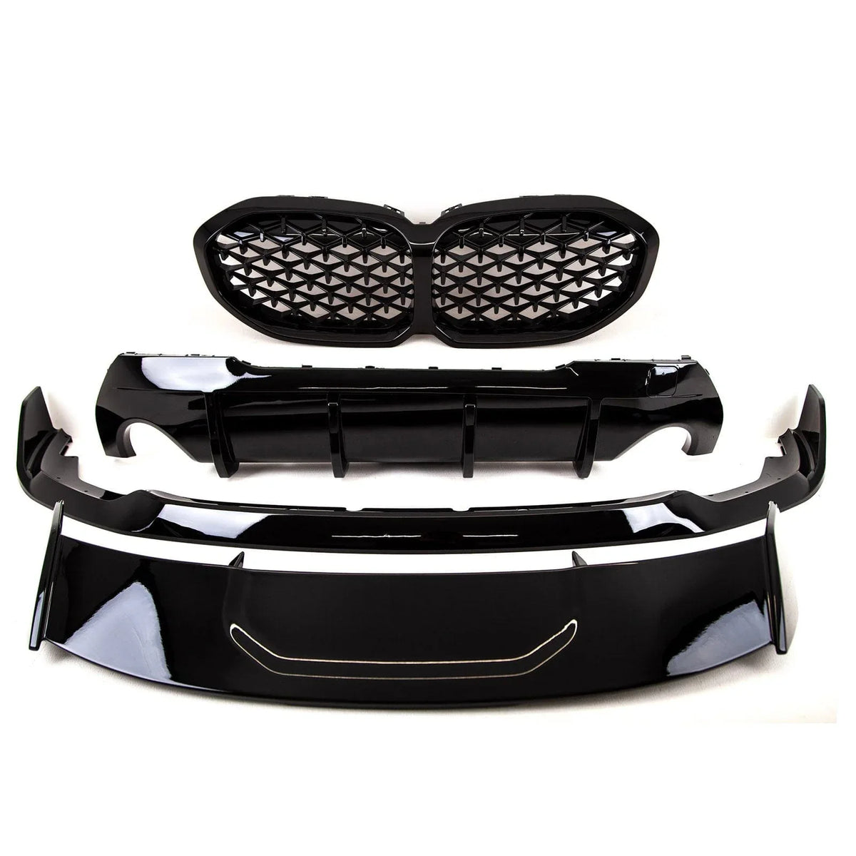 BMW 1 Series F40 2019- Aero Bodykit Front Splitter Rear Diffuser Roof ...