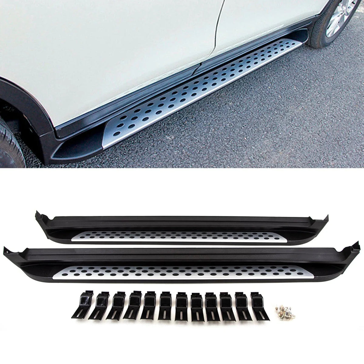 Nissan X-Trail T32 2014-2021 Running Boards Side Steps Integrated ...