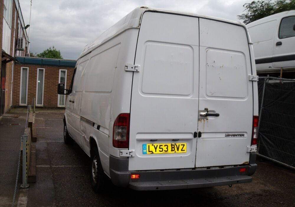 Mercedes Sprinter W901 W902 1995-2005 Rear Bumper Metal Step ...